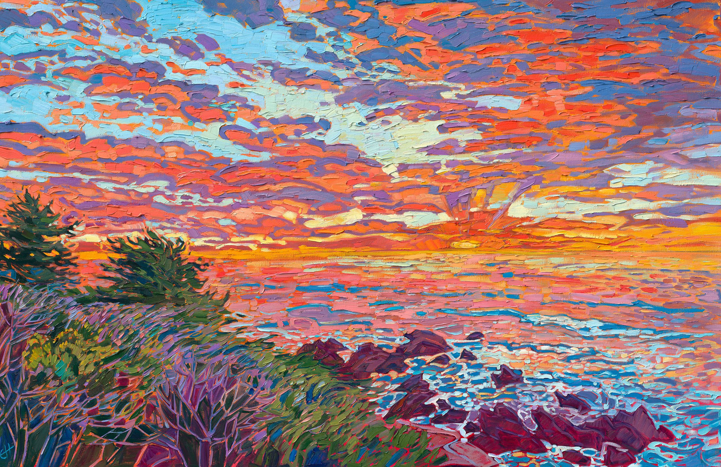 Bringing Sunset Color to Canvas - Erin Hanson's Blog
