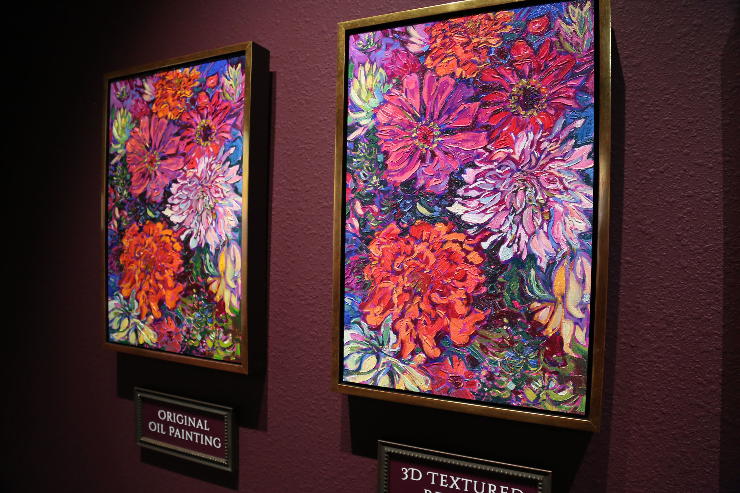 Five Reasons Art Collectors Love 3D Textured Replicas - Erin Hanson's Blog
