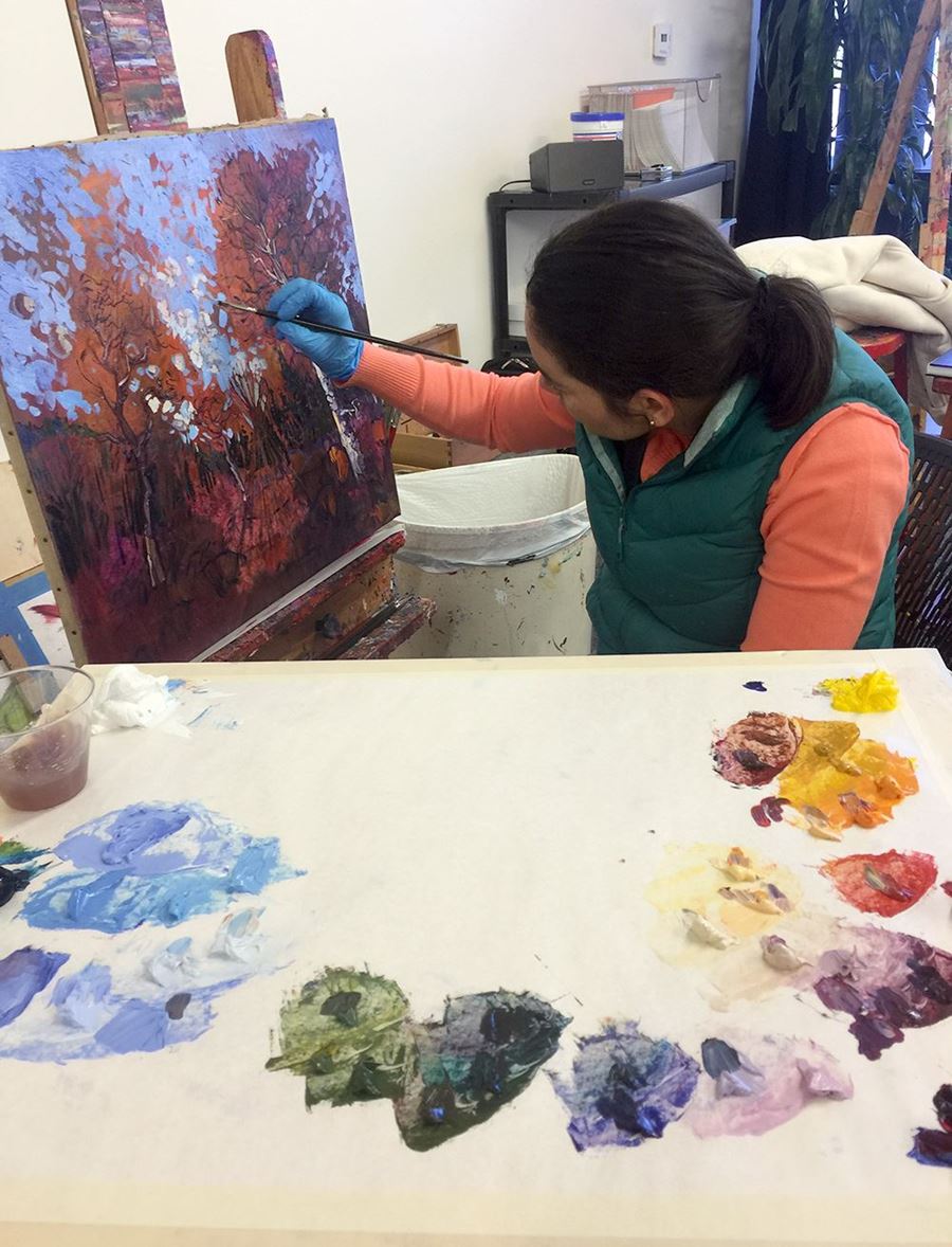 Commission an Erin Hanson Painting - Contemporary Impressionism ...