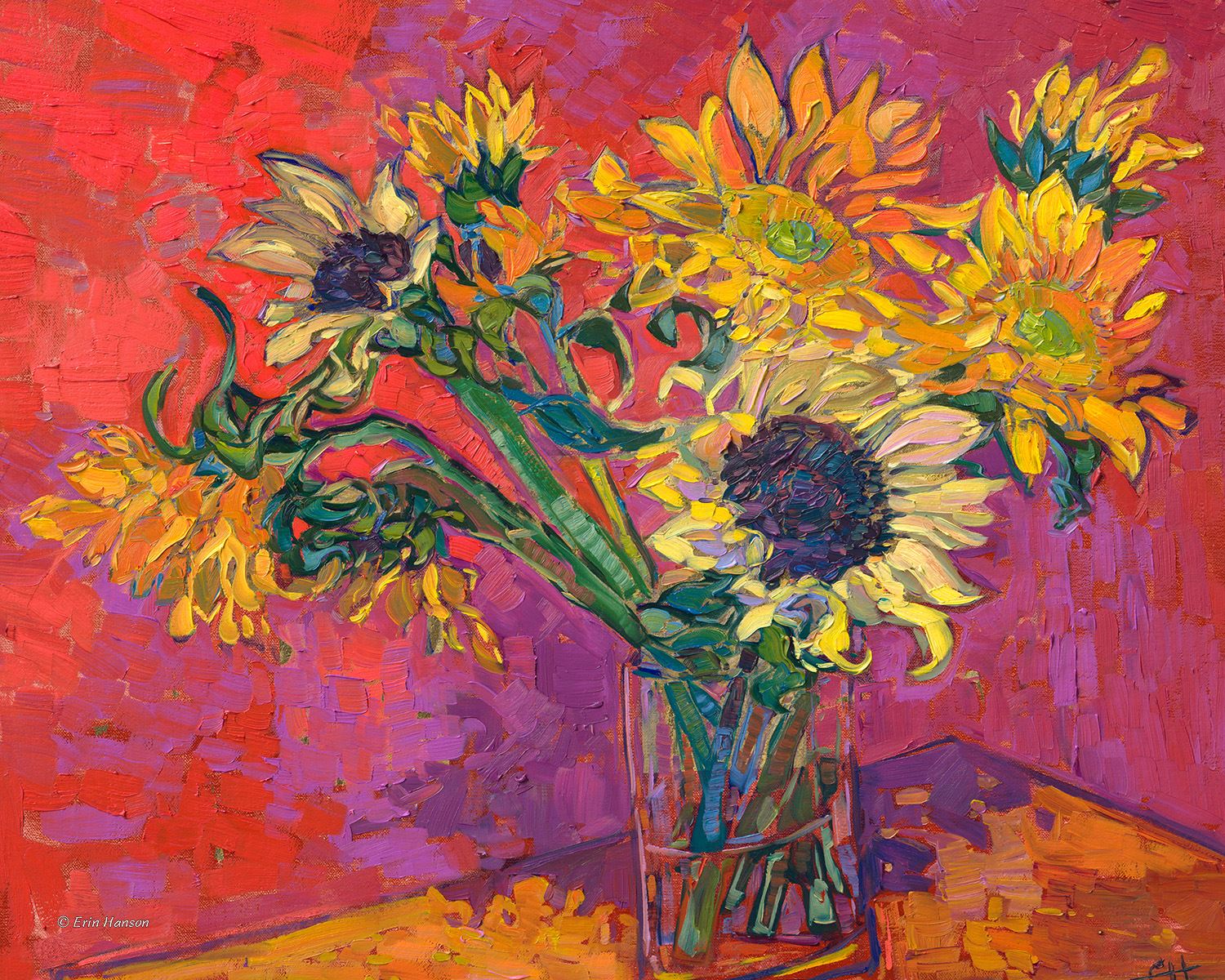 "Blooming Gold" 16x20 Paper Print