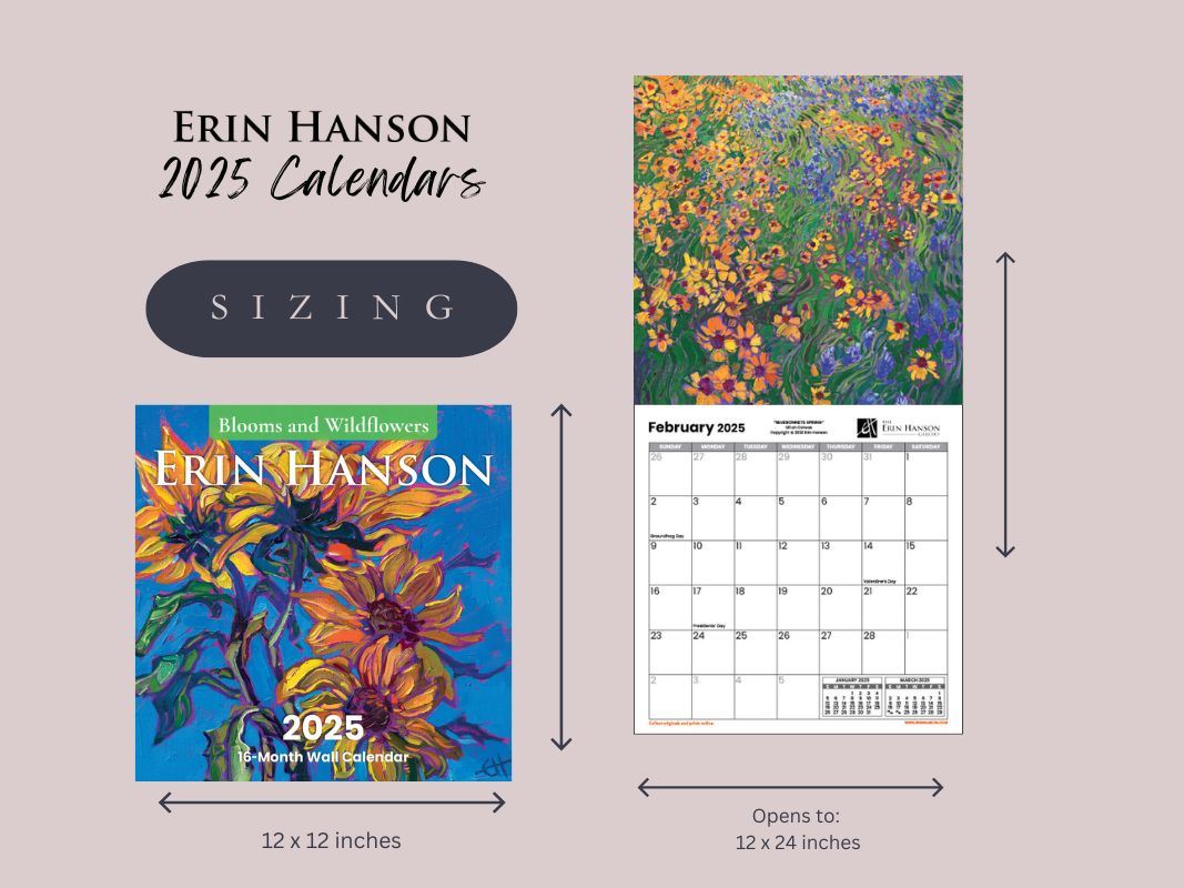 2025 Wall Calendar - California Vistas