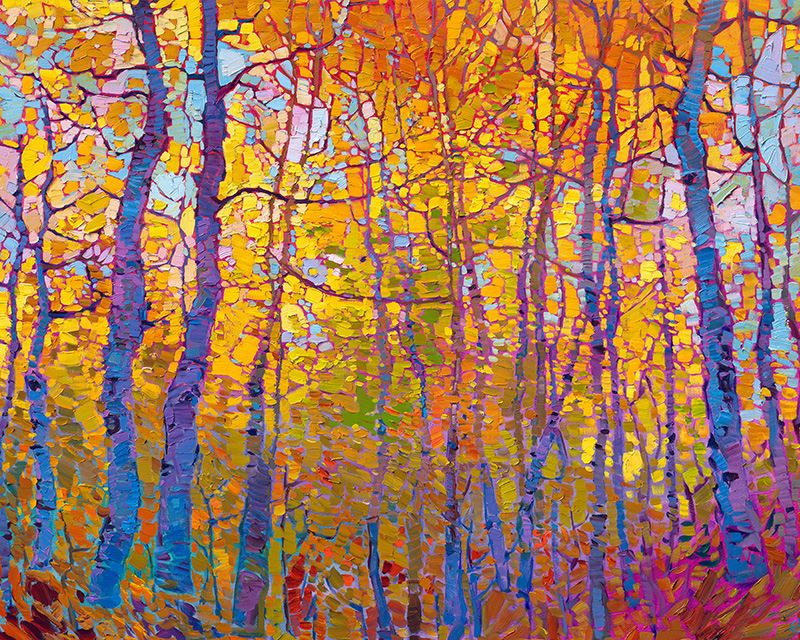 "Aspen Mosaic" 16x20 Paper Print