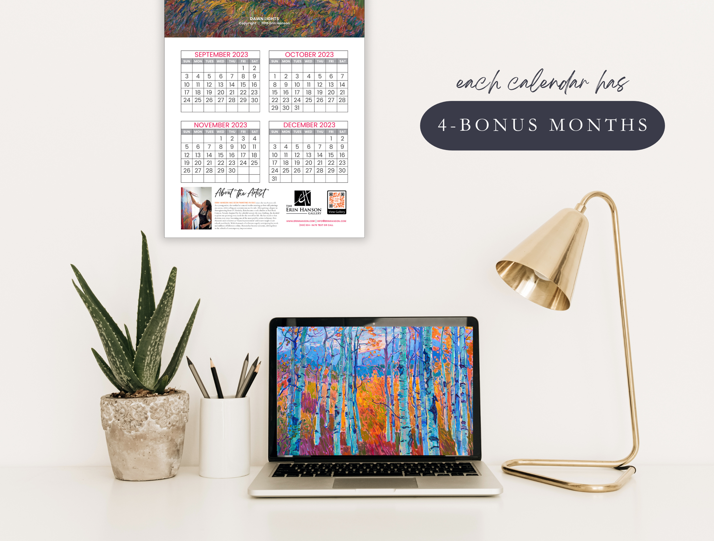 2024 Calendar - Arizona Deserts
