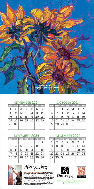 2025 Wall Calendar - Blooms and Wildflowers