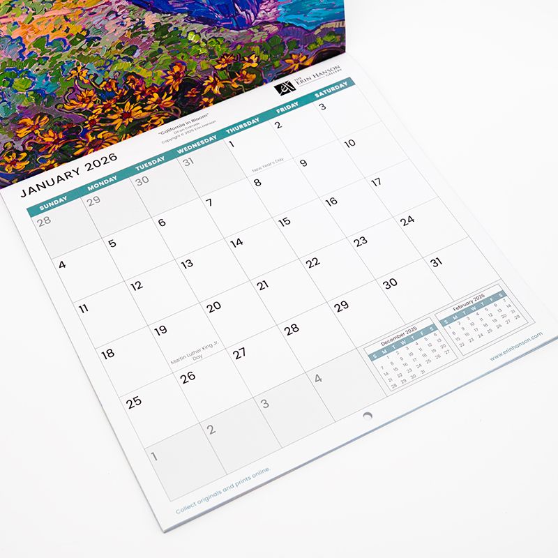 2026 Wall Calendar - Four Seasons